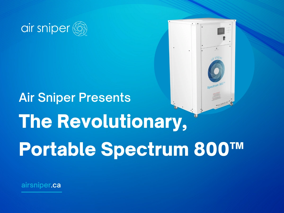 The Revolutionary Portable Spectrum 800™ | Air Sniper